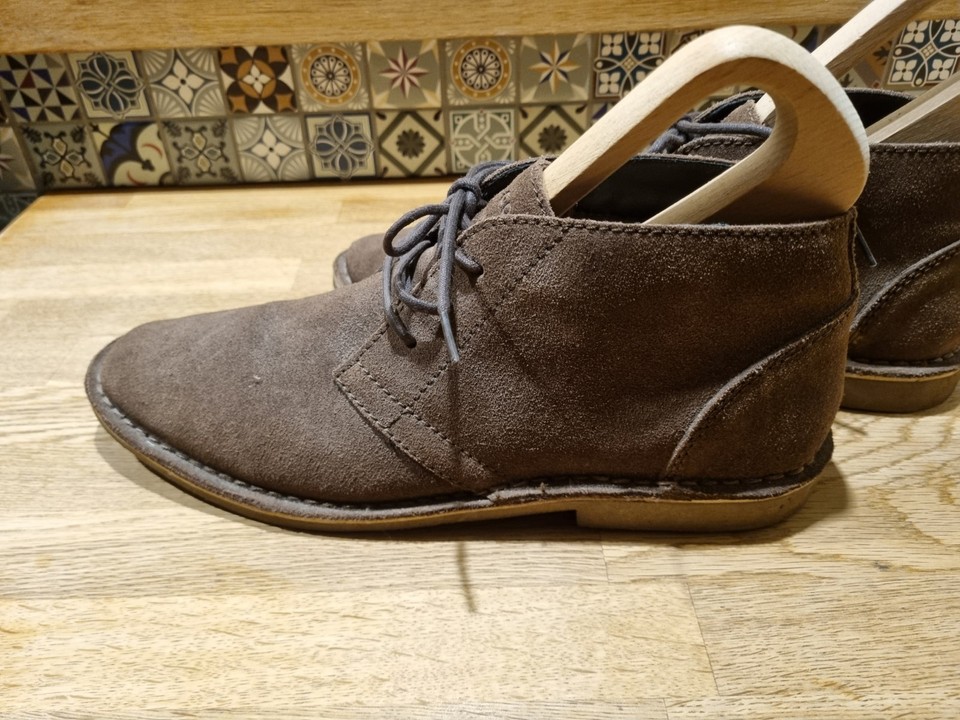 Kangol Mens Chocolate Brown Ankle Desert Chelsea Boot Size 8 | eBay UK