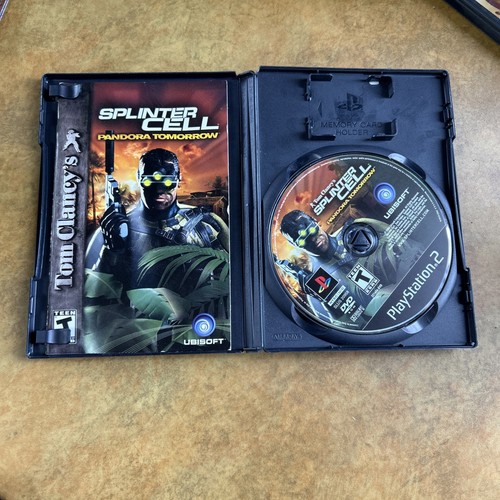 Splinter Cell: Pandora Tomorrow (PlayStation 2 PS2) Black Label CIB ...