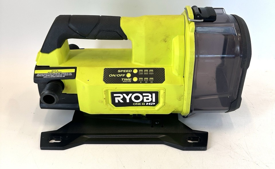 Ryobi ONE+ HP 18V Transfer Pump W/ 2 Ah Battery and Charger Cordless ...