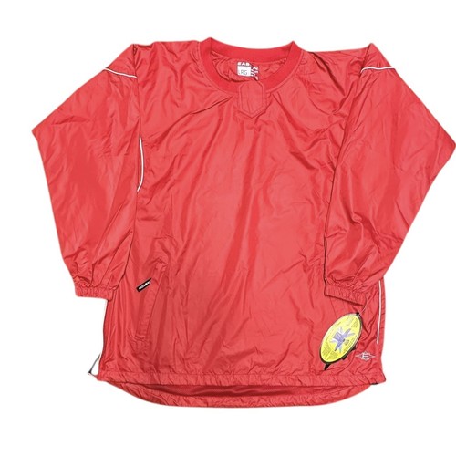 Easton Men’s Instigator Pullover Red Baseball Windbreaker Jacket ~ Size ...