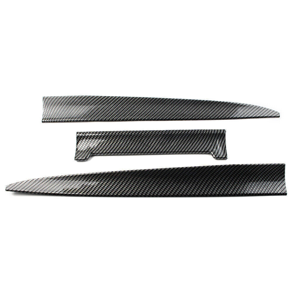 Universal Carbon Fiber Car Rear Roof Tail Trunk Spoiler Wing Lip for ...