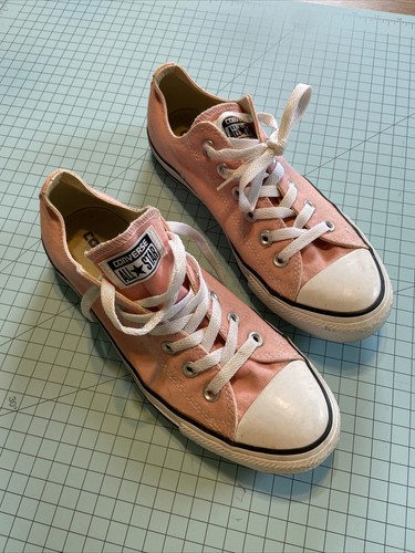 Converse ChuckTaylor All Star Ox Mens Size 7 Womens 9 M9007 Pink Low ...