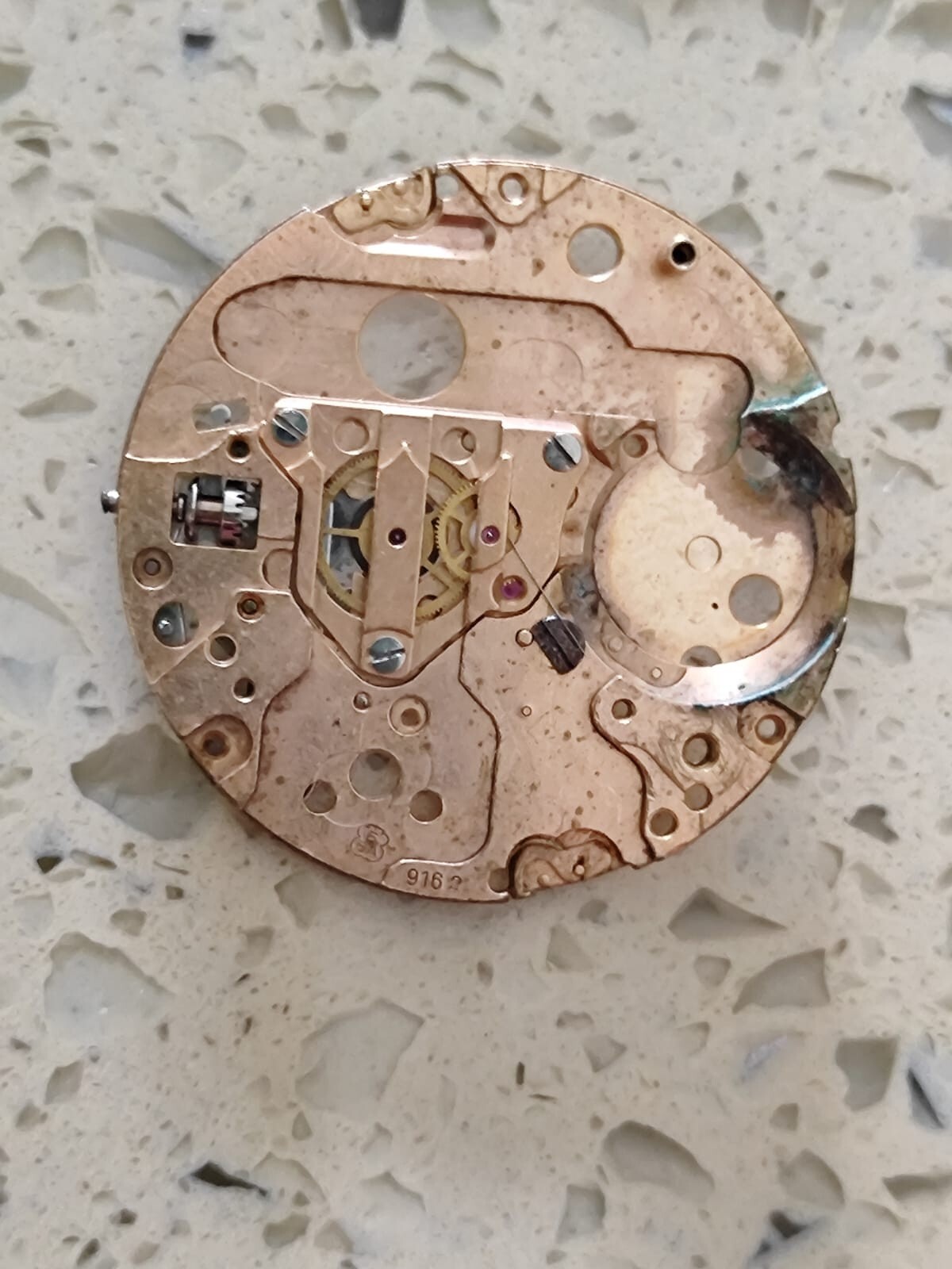 Omega Cal 1250, -1260 Incomplete Movement for Parts Used | eBay