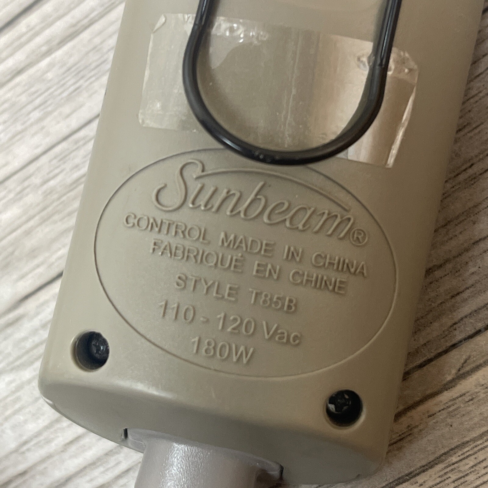 Sunbeam T85B Electric 3-Prong Controller - TESTED WORKS | eBay