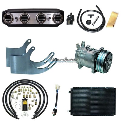 CHRYSLER VALIANT R&S AP5 AP6 VC VINTAGE AIR HERITAGE BRUSHED ALUMINIUM ...