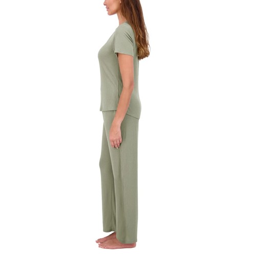 Live2Lounge Women’s 4-piece Pointelle Lounge Set - Green - XS - New | eBay
