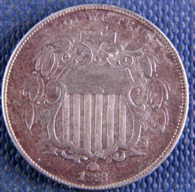 USA, 5 Cents, 1868, First US Nickel, Shield | eBay