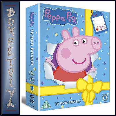 PEPPA PIG - GIFT BOX - 10 DVDS **** BRAND NEW DVD BOXSET*** | eBay