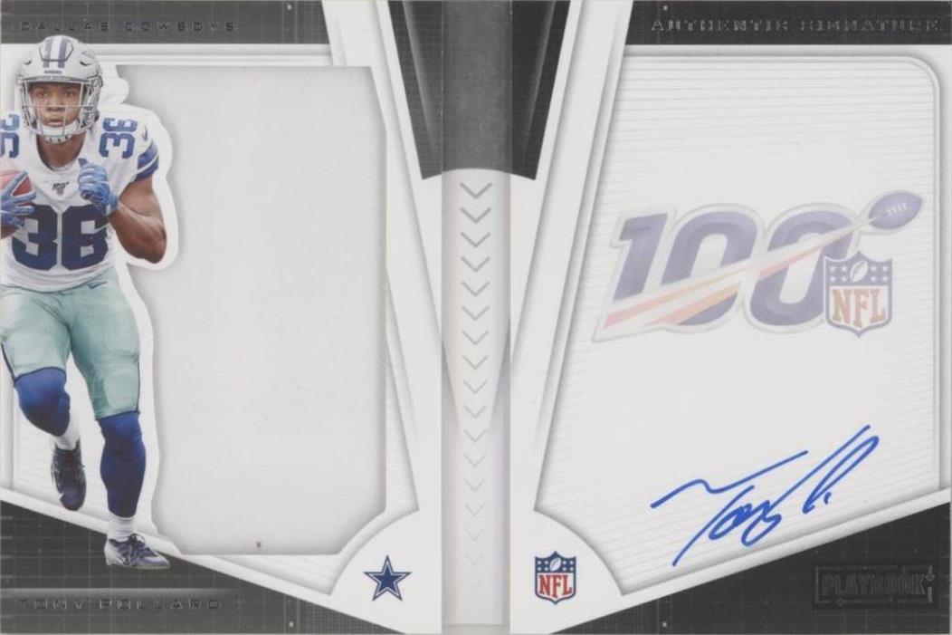 2019 Panini Playbook Tony Pollard #235 for sale | eBay