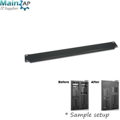 BRAND NEW 1RU Blank Panel for 19" 19 inch Rack System Server Cabinet | eBay