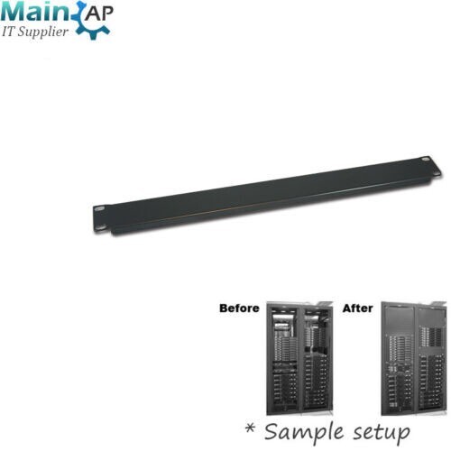 BRAND NEW 1RU Blank Panel for 19" 19 inch Rack System Server Cabinet | eBay