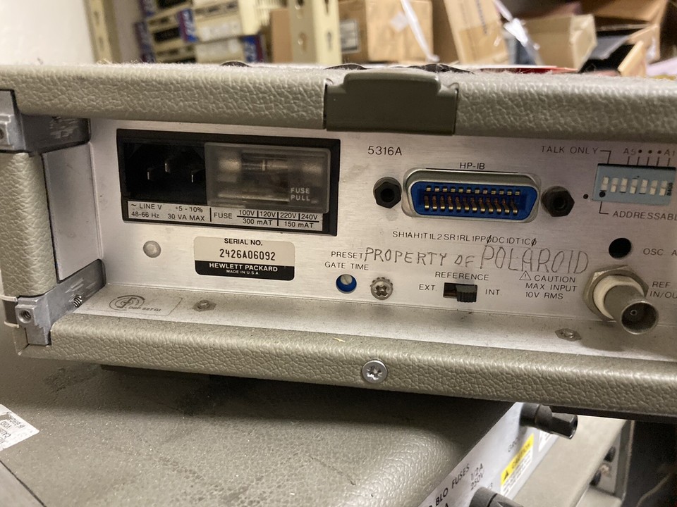 HP 5316A Universal Counter | eBay