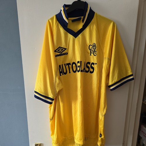 ORIGINAL CHELSEA 1998-99 THIRD AWAY SHIRT BY UMBRO SIZE XXL | eBay