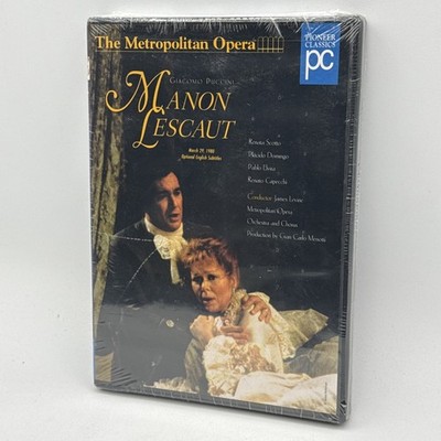 Manon - Lescaut DVD Metropolitan Opera Placido Domingo Renata Scotto ...