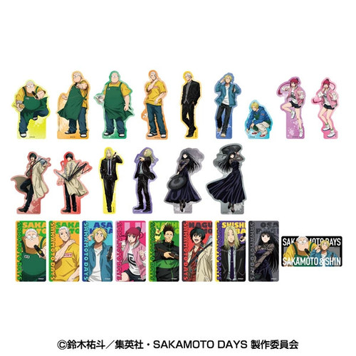Japan SAKAMOTO DAYS Die-Cut Clear Sheet 12 Packs BOX | eBay