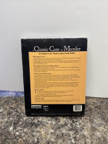 A Classic Case of Murder Bepuzzled Mystery Jigsaw Puzzle Thriller ...