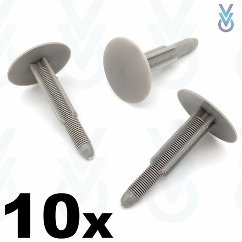 Headlining Roof Panel Trim Clips For Ford Transit MK7 2006-2013, Grey ...