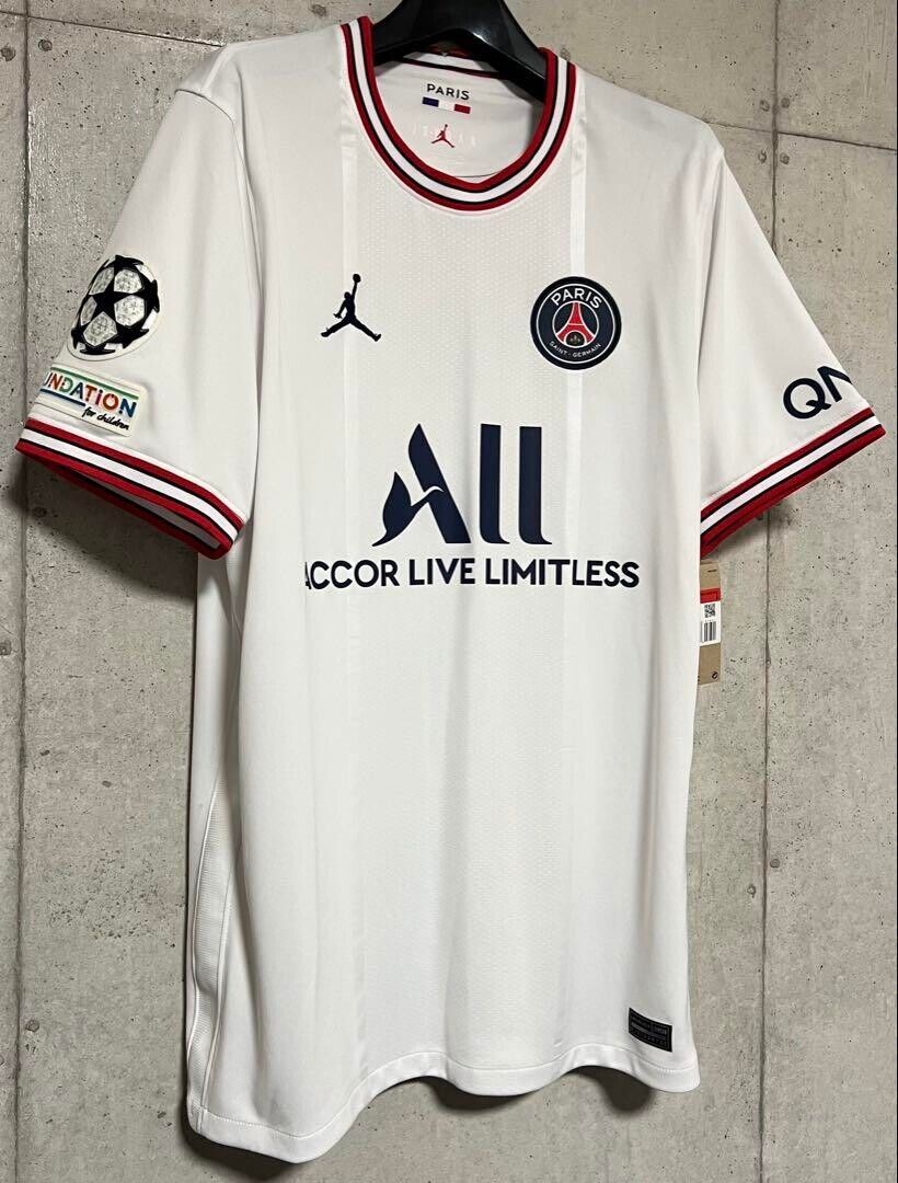 Neymar Jr 10 PSG 21/22 4th CL Edition Jersey L New With Tags Neymar Jr 10 PSG 21/22 4th CL Edition Jersey L New With Tags