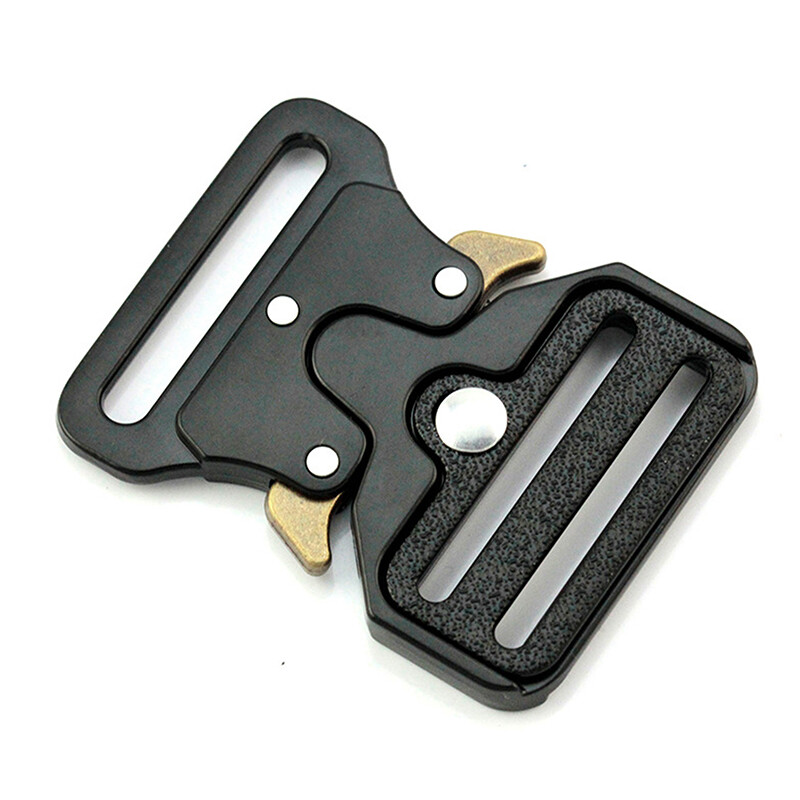 Men's Tactical Belt Buckle Combat Training Strap Metal Buckle Quick ...