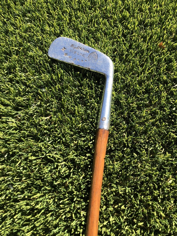 Wright & Ditson Vintage Golf Club Beeline #16 Putter Hickory Shaft 33.5 ...