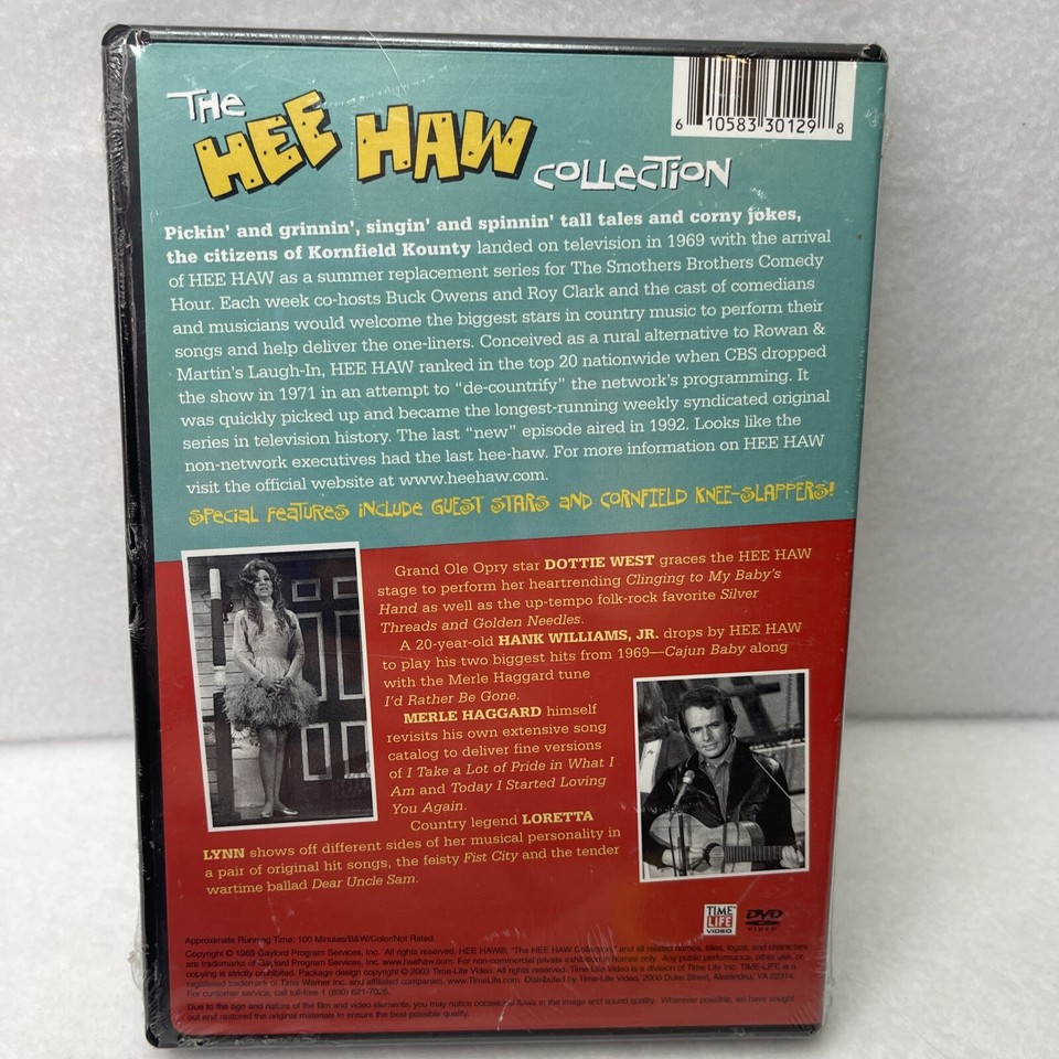 The Hee Haw Collection (DVD, 1969) Merle Haggard Loretta Lynn - NEW ...