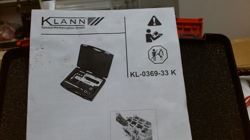 Klann KL-0369-33-1 K Mercedes Glow Plug Tool Kit never used | eBay