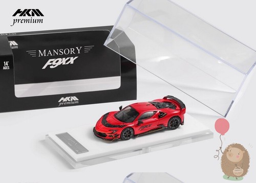 HKM 1/64 Ferrari Mansory SF90 F9XX Supercar Alloy Car Model Diecast ...