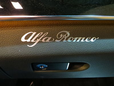 (2pcs) dashboard badge sticker decal *ALFA ROMEO* | eBay