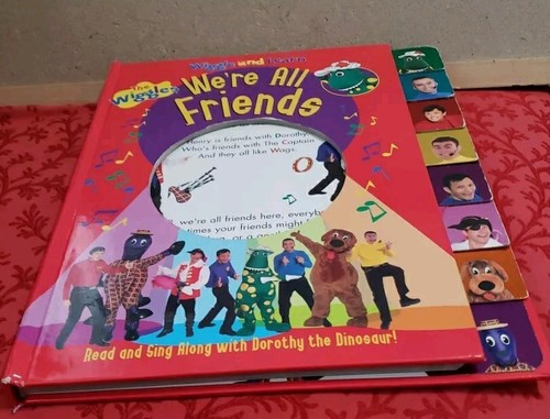 2007 The Wiggles: Wiggle And Learn We're All Friends Book, No Disc Pre ...
