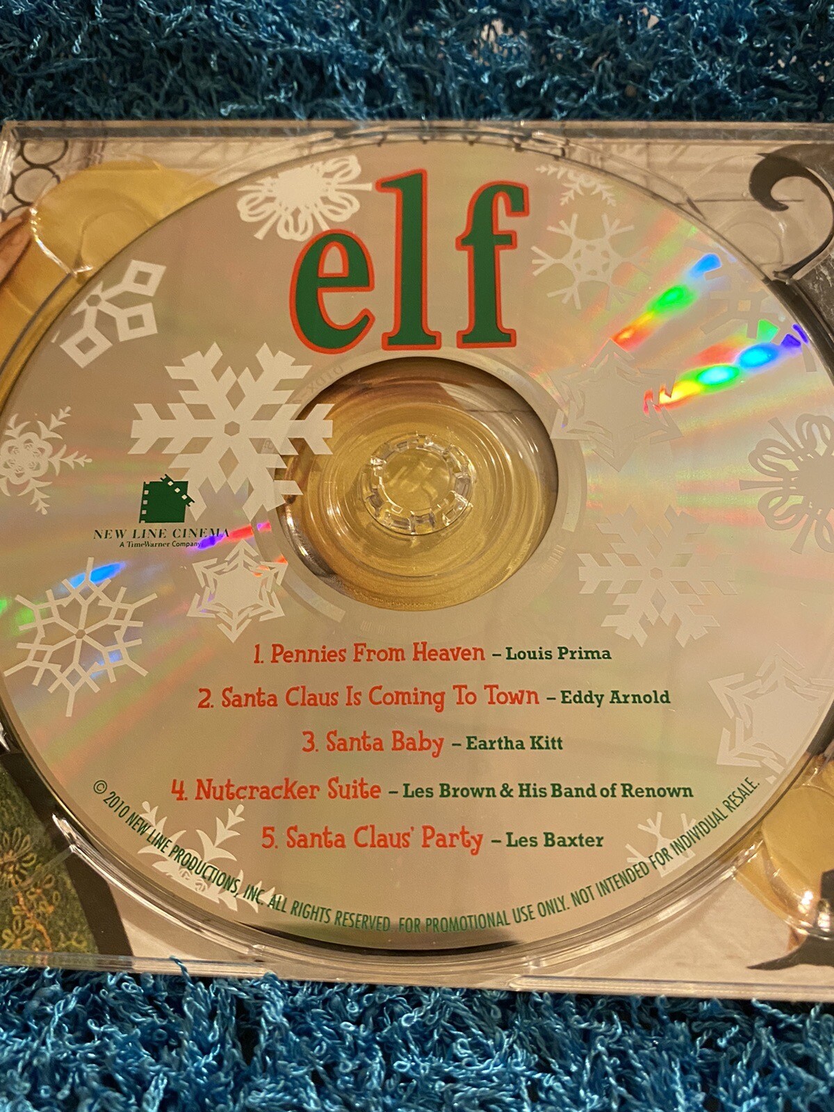 Elf - Soundtrack Sampler CD - 2010 - 5 Tracks - Like New | eBay