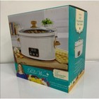 The Pioneer Woman 6 Qt Digital Slow Cooker with Locking Lid, Linen ...