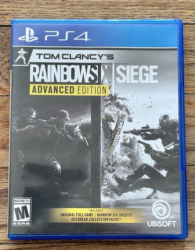 Tom Clancy's Rainbow Six Siege PS4 (PlayStation 4, 2015) Comes With ...