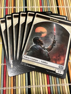 Soldier Token Magic 2015 M15 Magic the Gathering MTG X6 | eBay