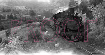 Denver & Rio Grande Western (D&RGW) Engine 481 on Monarch Branch in ...