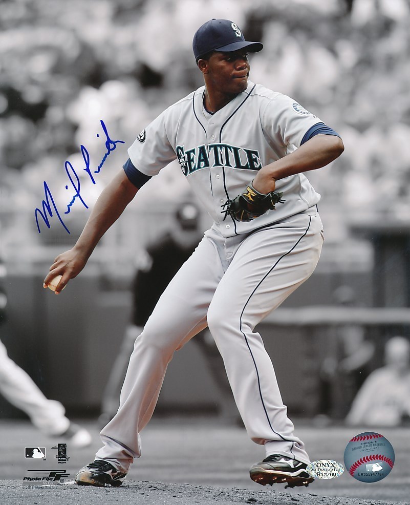 Michael Pineda Mariners Signed 8x10 Photo Autograph Auto Onyx | eBay