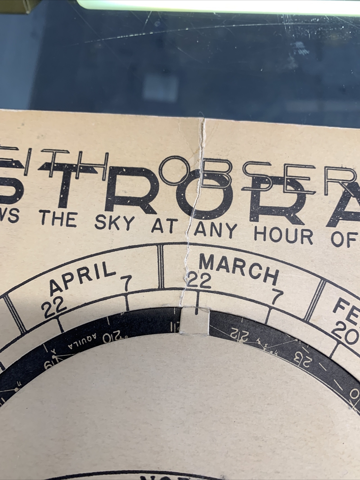 VTG 1950’s GRIFFITH Observatory ASTRORAMA Sky/Star CHART~Astronomy~Los Angeles | eBay
