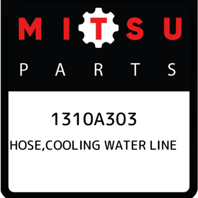 1310A303 Mitsubishi Hose,cooling water line 1310A303, New Genuine OEM ...