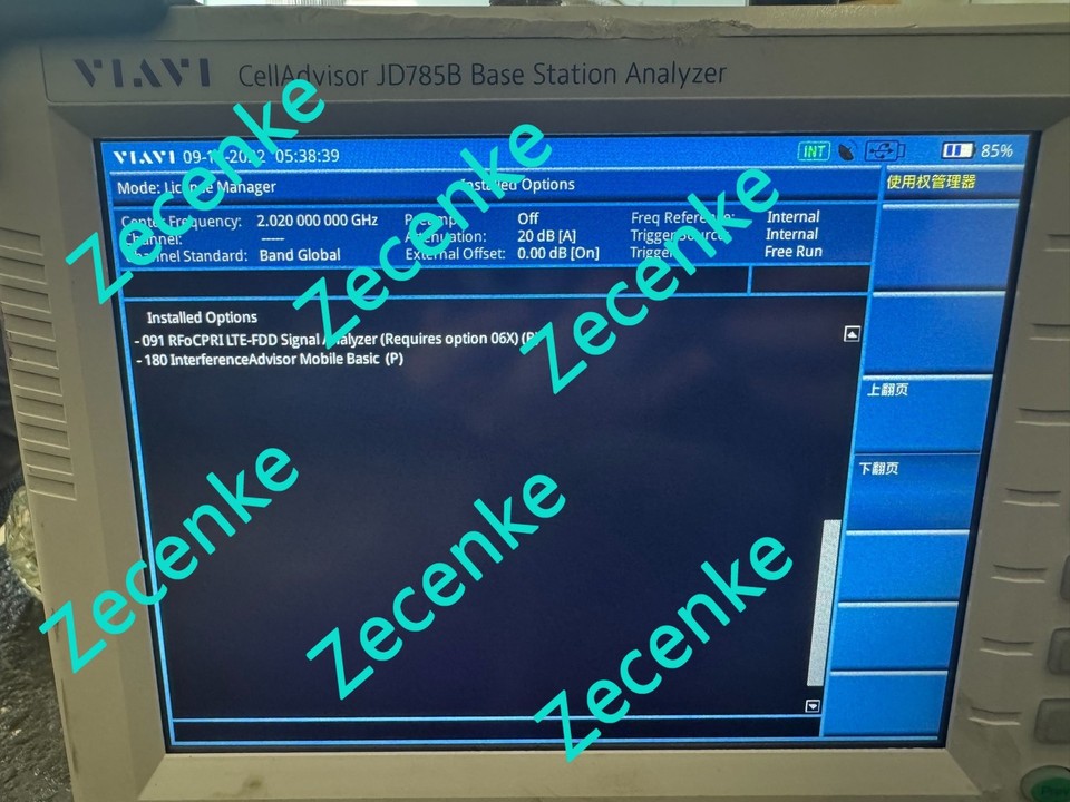 1 PCS VIAVI JD785B Spectrum Analyzer & Network Analyzer | eBay