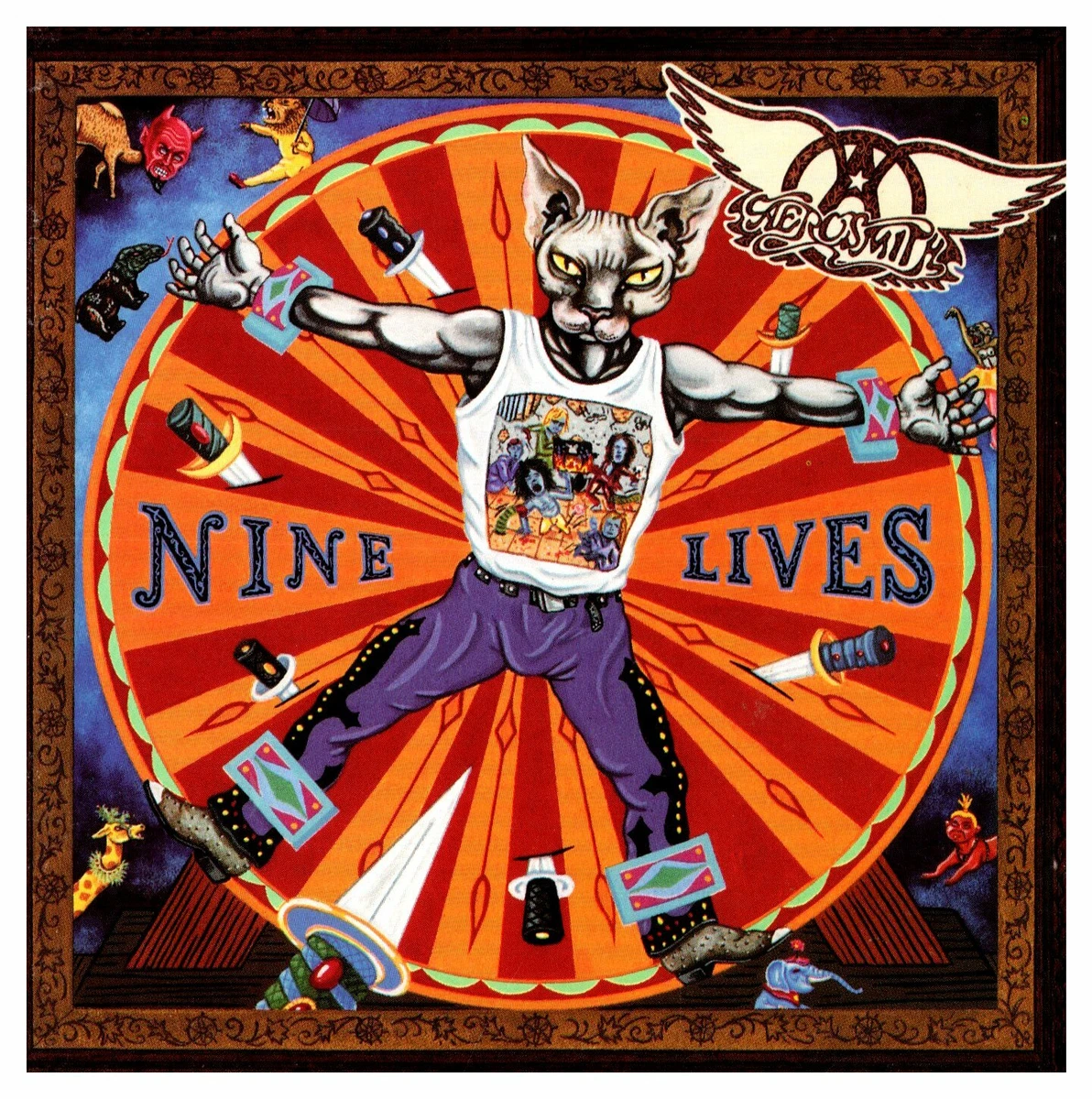 Aerosmith Nine Lives Album Art