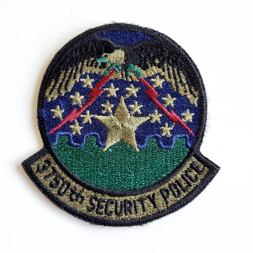 USAF 3750th Security Police Squadron patch - SPS Air Force SFS | eBay