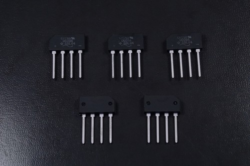 Lot of 5 GBL04 Vishay Glass Passivated Single-Phase Bridge Rectifier ...