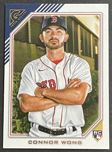 2022 TOPPS GALLERY RED SOX CONNOR WONG ROOKIE CARD #74 RC | eBay