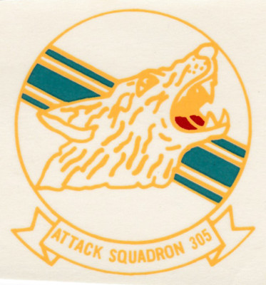 USN US NAVY HACKERS LOBOS VFA-305 SQUADRON CREST LOGO CUSTOM MUG CUP ...