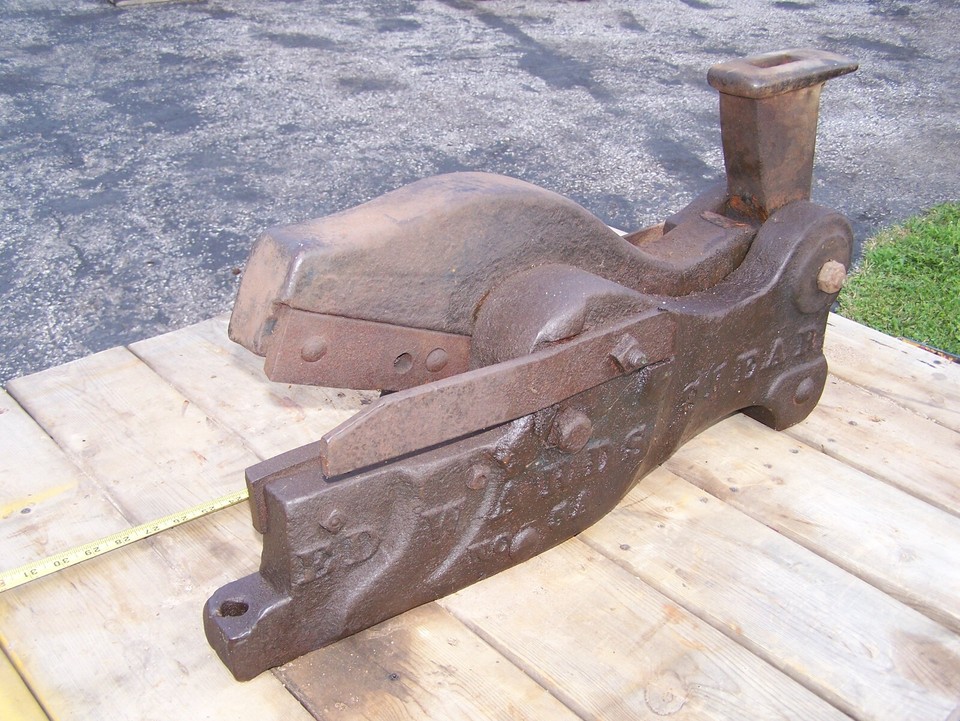 EDWARDS #5 Alligator Metal Shear Blacksmith Tool Farm Primitive Hit ...