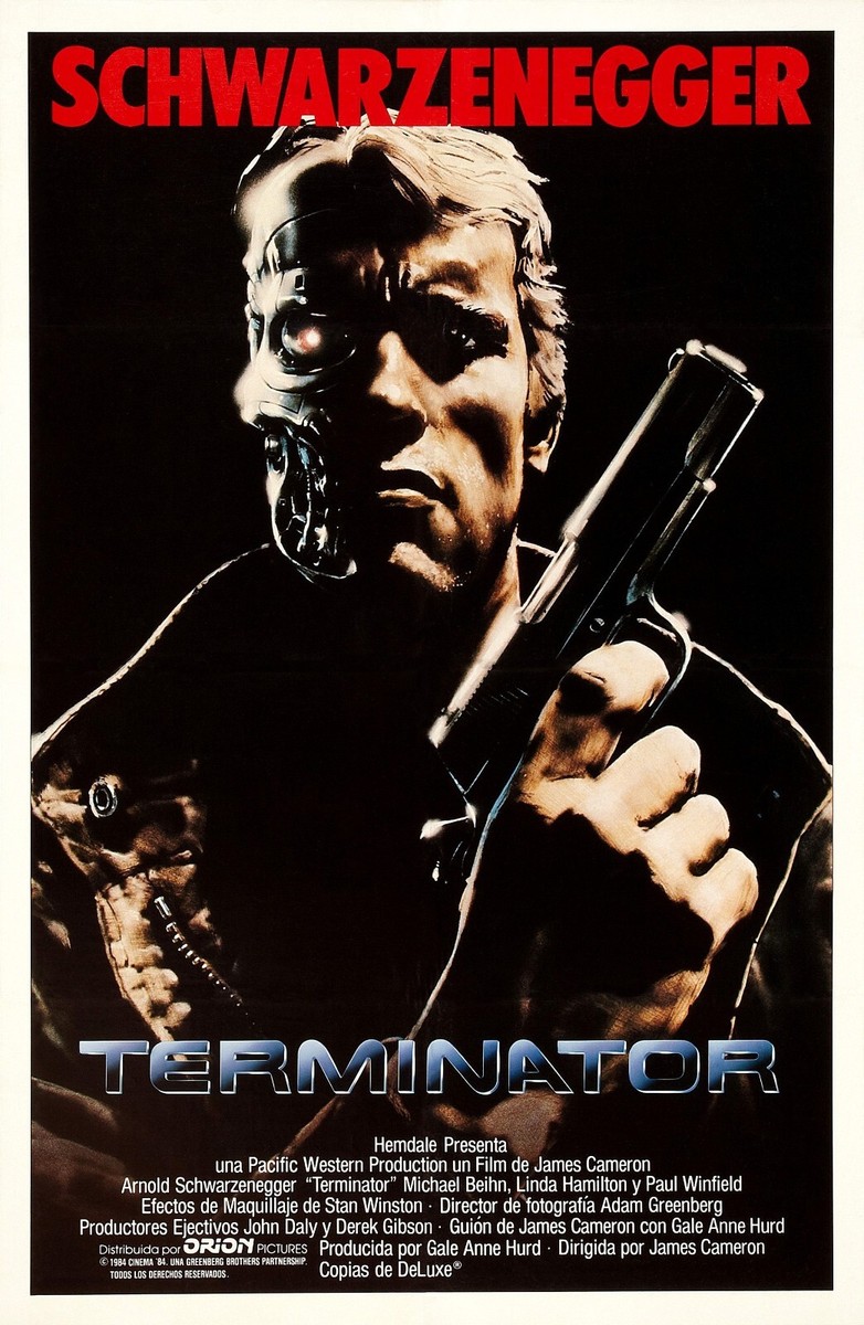 Il Poster Di Terminator 1984