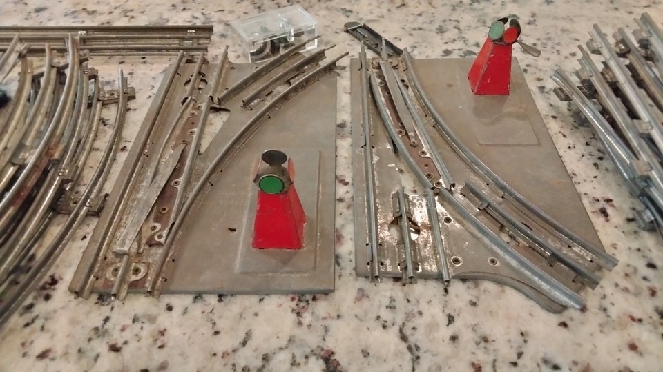 Lionel Lot - O Gauge Transformer w/manual, Switches, Track ...