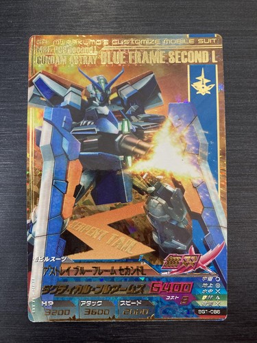 BG1-086 Astray blue frame Rare Gundam Try Age Card Holo JP Bandai | eBay