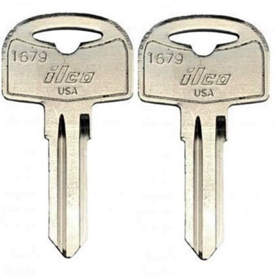 (2) Marine Boat BLANK Cole Hersee Ignition Keys Mercury Codes 701-799 ...