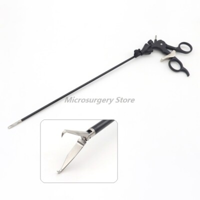 Φ5 x 330 mm Laparoscopic Laparoscopy Myoma Grasping Forceps With Lock ...