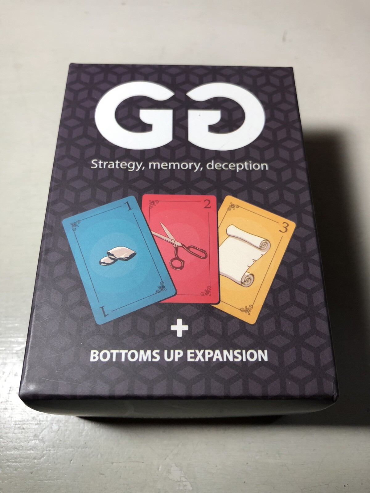 GG Strategy, Memory, Deception Card Game + Bottoms Up Expansion (2016 ...
